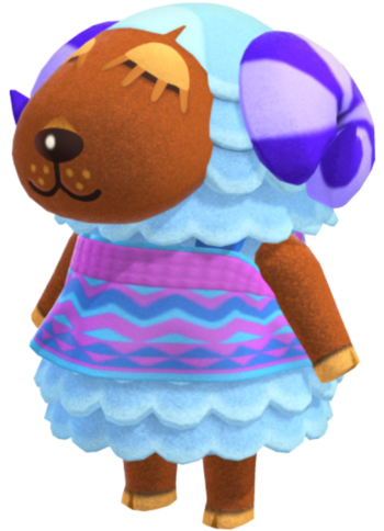 Baabara - Villager NFC Card for Animal Crossing New Horizons Amiibo ...